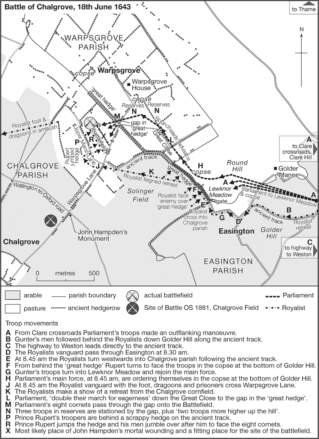 Battle of Chalgrove - The Battle - Chalgrove Local History Group