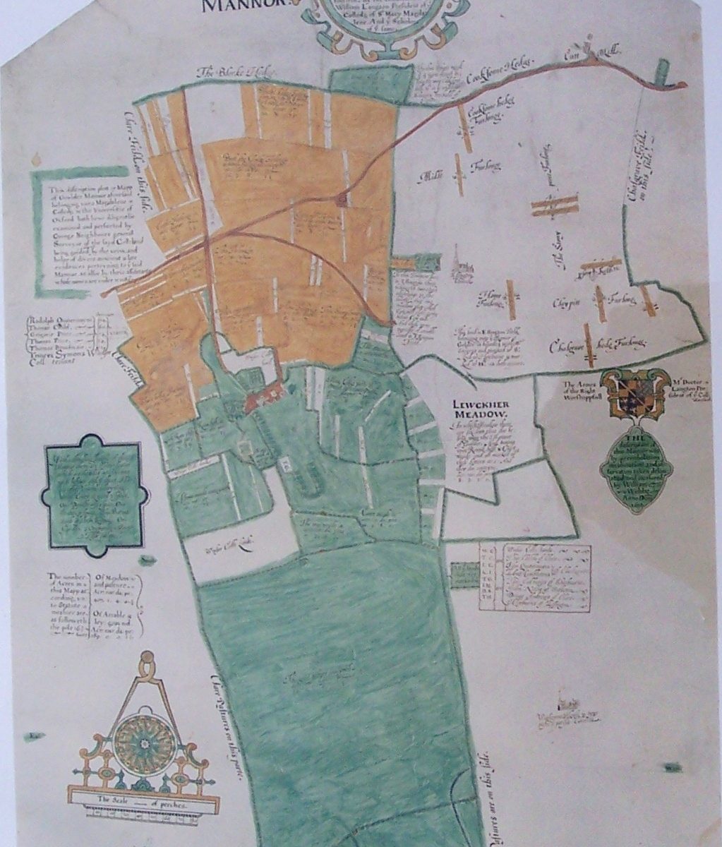 Location of Warpsgrove House - Chalgrove Local History Group